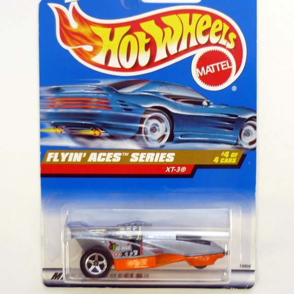 Mattel | Toys | Hot Wheels Xt3 74 Flying Aces Series 4 Of 4 Silver ...